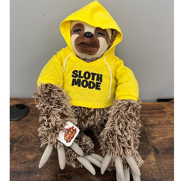 Snax The Sloth | Toys | Snax The Sloth Mimicking Slow Talking Animated ...